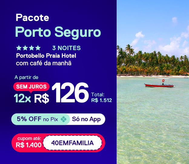 Pacotes de Viagens em até 6x sem juros no Site ou 12x no APP | Decolar