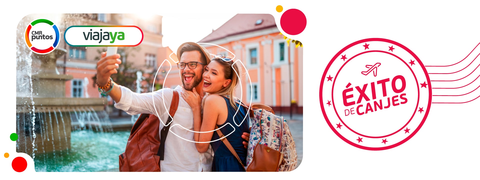Canjea tus CMR Puntos por viajes con el Viaja Ya | Viajes Falabella
