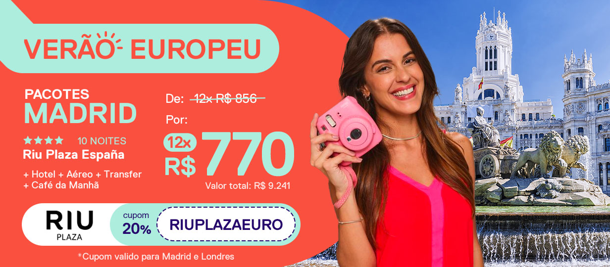 Pacotes de Viagens | Promoção 6x sem Juros HOJE | Decolar
