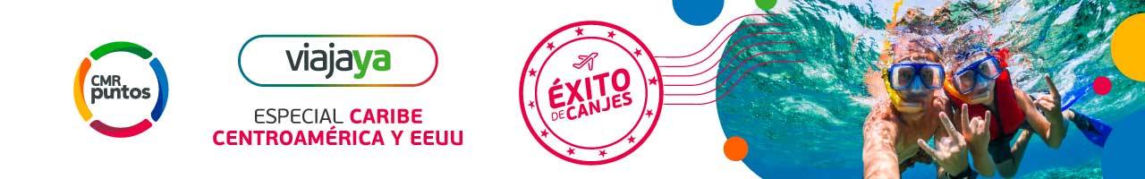 Canjea tus CMR Puntos por viajes con el Viaja Ya | Viajes Falabella
