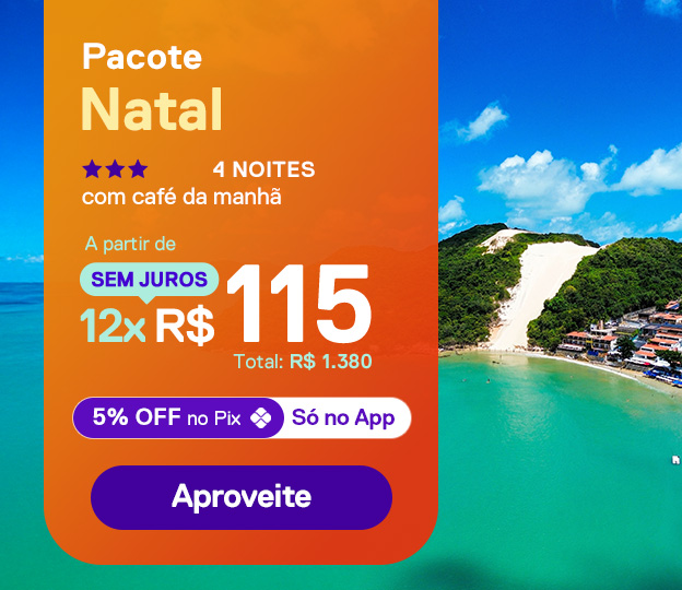 Pacotes de Viagens em até 6x sem juros no Site ou 12x no APP | Decolar