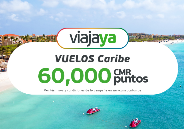 Canjea tus CMR Puntos por viajes con el Viaja Ya | Viajes Falabella