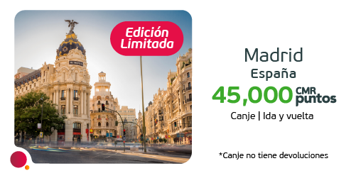 Canjea tus CMR Puntos por viajes con el Viaja Ya | Viajes Falabella