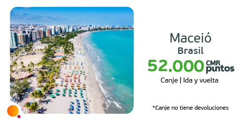 Canjea tus CMR Puntos por viajes con el Viaja Ya | Viajes Falabella