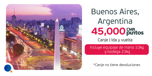 Canjea tus CMR Puntos por viajes con el Viaja Ya | Viajes Falabella