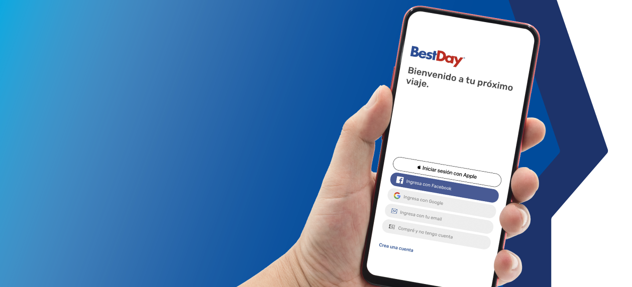 Descarga la App de Best Day.