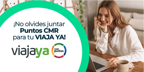 Canjea tus CMR Puntos por viajes con el Viaja Ya | Viajes Falabella