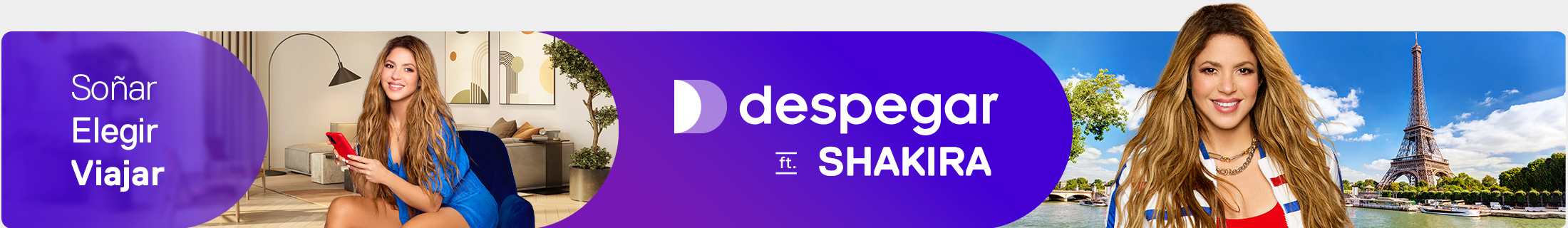 Bienvenida Shakira | Despegar